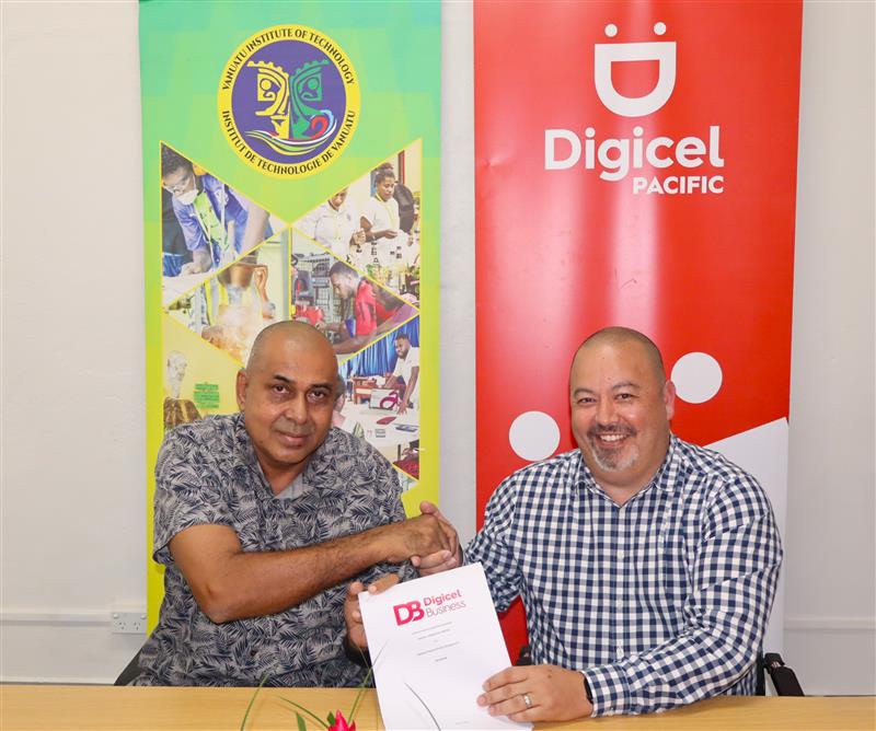 Digicel Vanuatu wins Vanuatu Institute of Technology tender to power ...