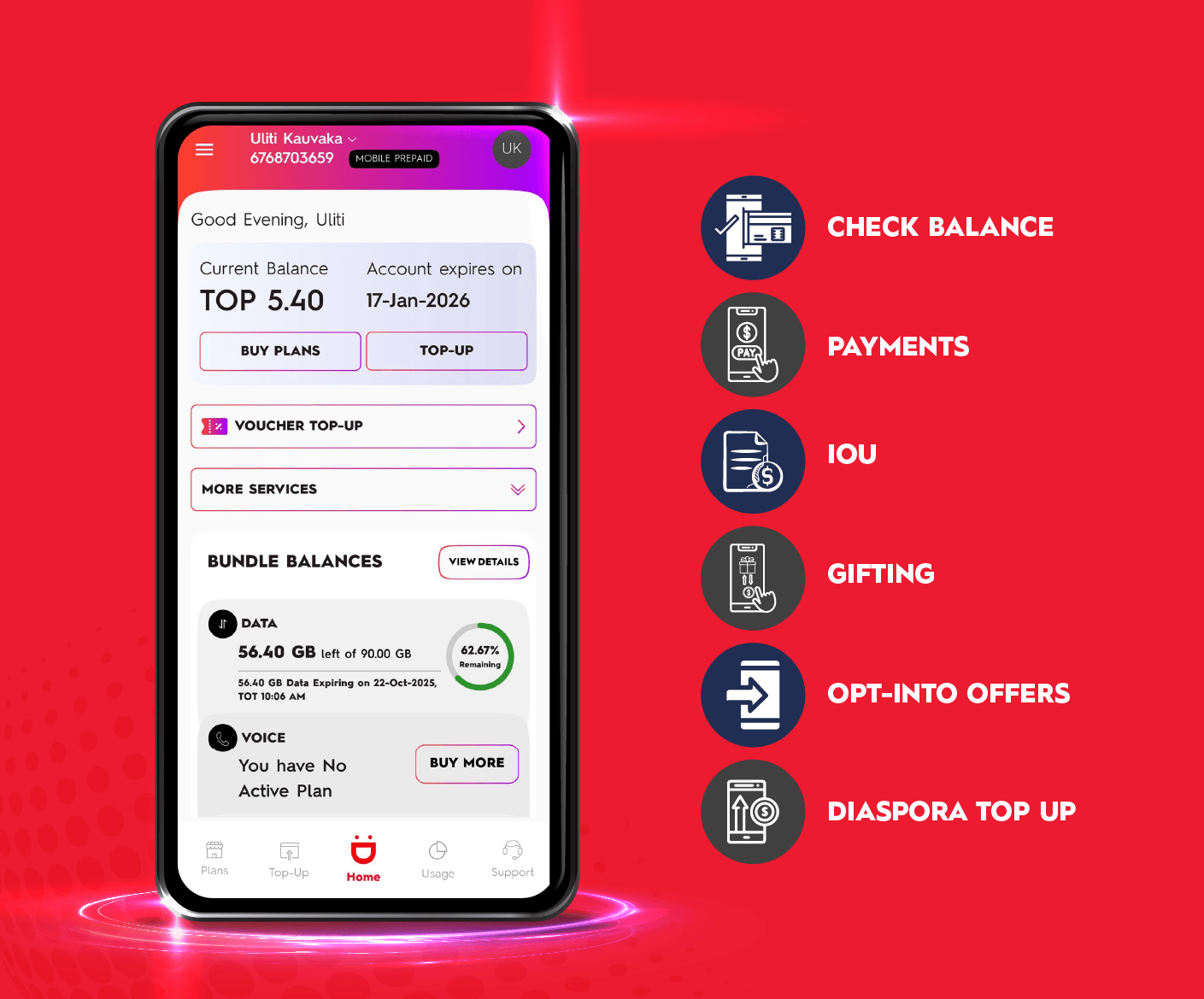 MY DIGICEL APP | Digicel Tonga