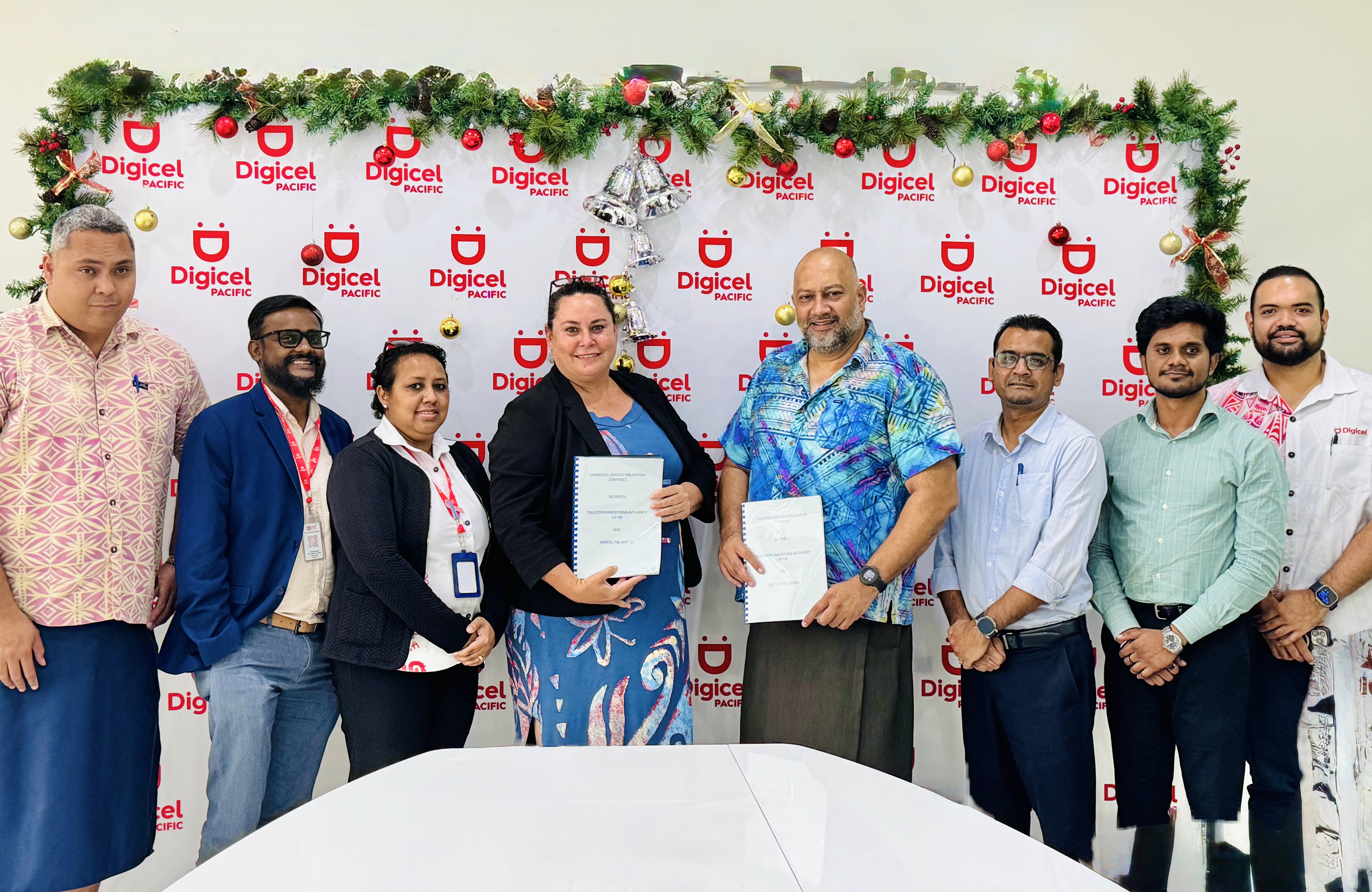 Digicel Fiji and TAF Sign Universal Service Obligation (USO) Contract ...